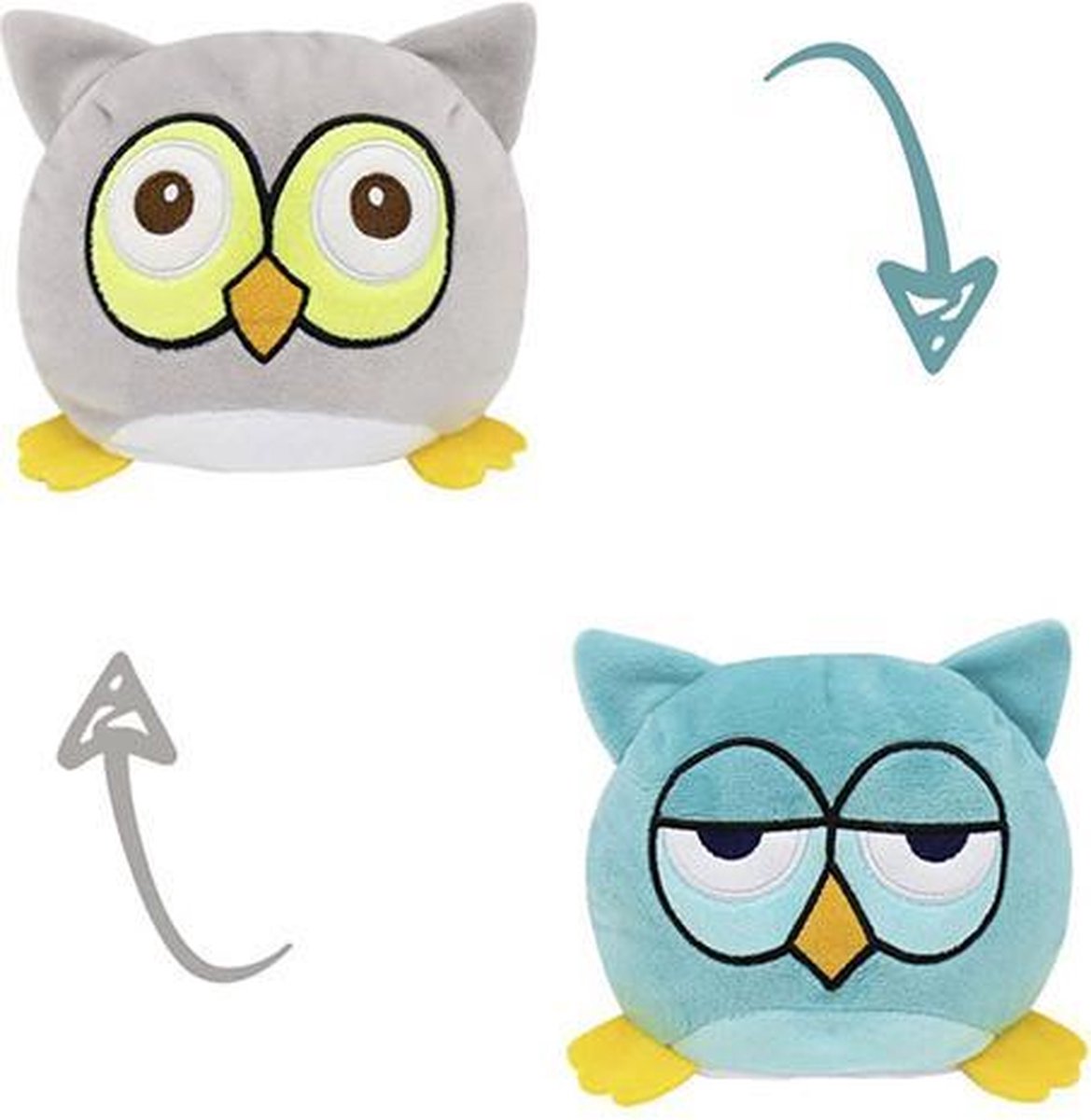 Mood knuffel | fidget toys | emotie knuffel | owl | bol.com
