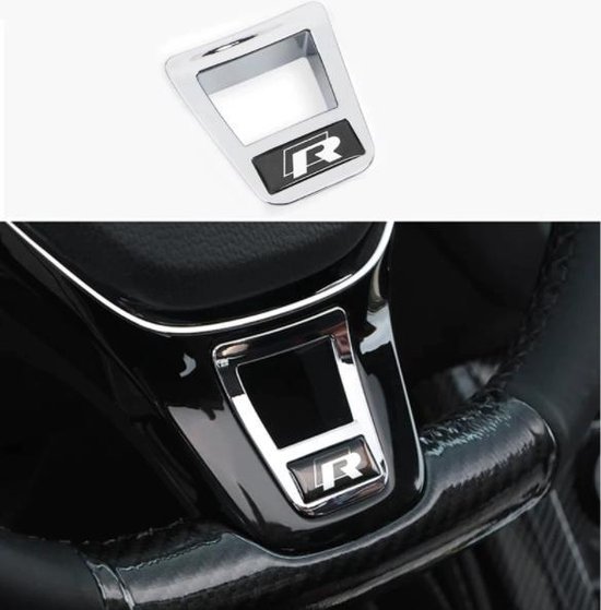 GOLF R stuurlogo - MK7 - Badge - R32 - R-line - Polo - MK6 | bol