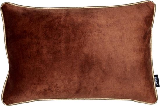 Raaf Dion - sierkussen - 35x50cm - steenrood - oranje | bol.com