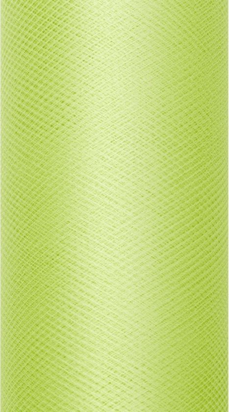 Lime Groene Tule Rol 15cm 9m | bol
