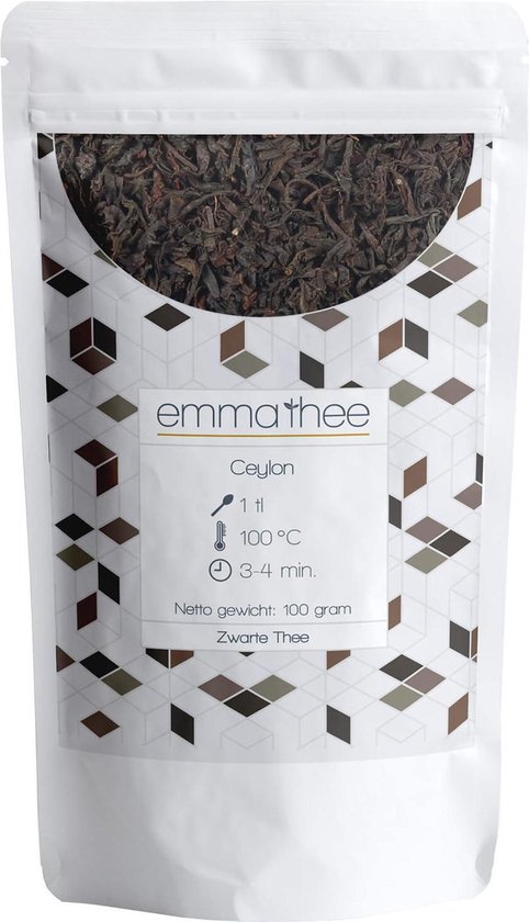 Ceylon - Zwarte Thee - Sri Lanka - Ceylon - Losse thee - 100 gram | bol.com