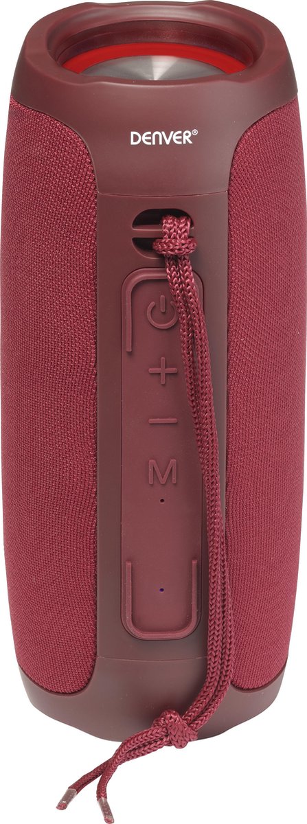 Denver Bluetooth Speaker met LED Verlichting - Muziek Box met Oplaadbare Batterij -... | bol.com
