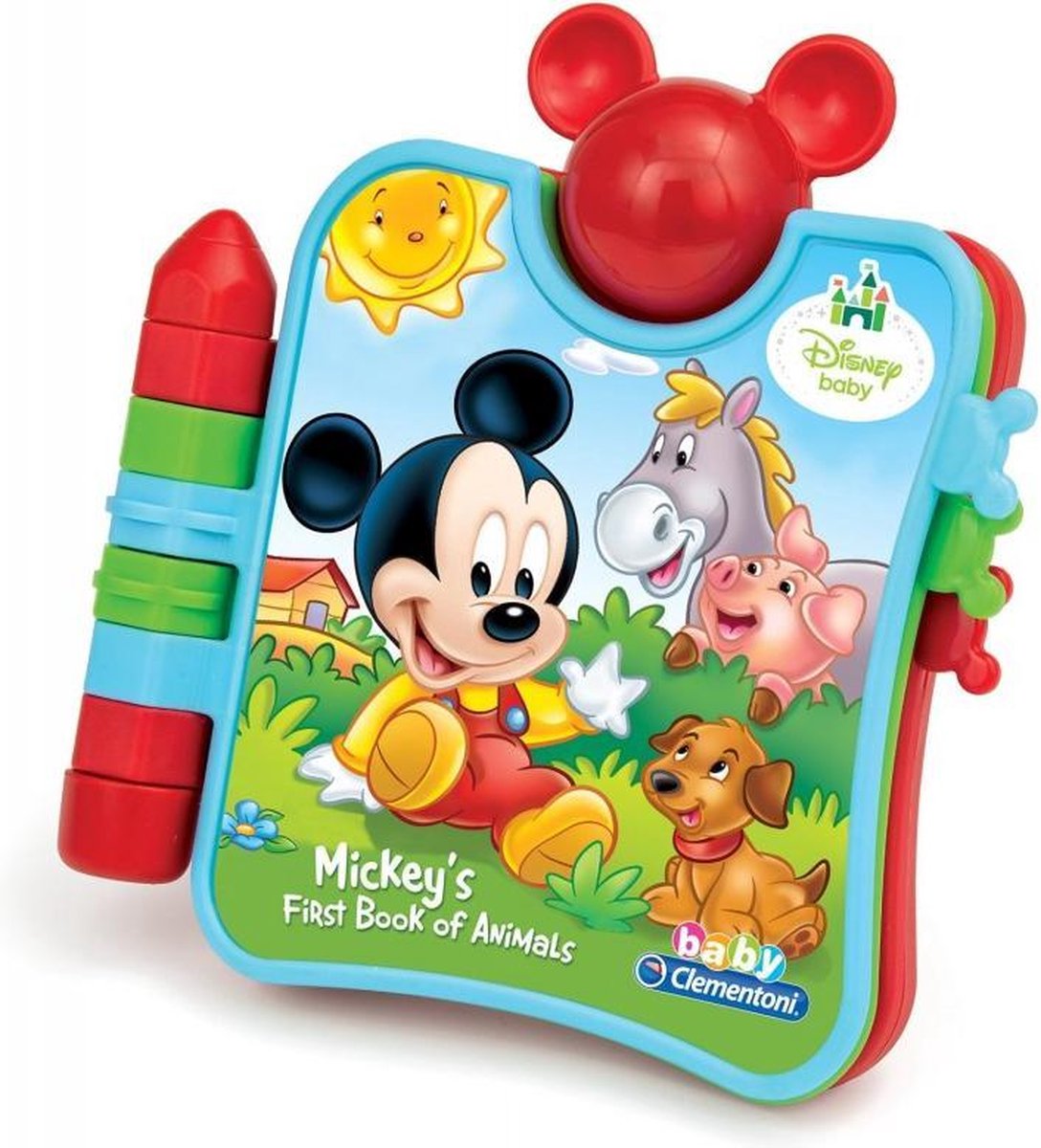 Clementoni Mickey Mouse eerste dieren boek elektronisch boek | bol.com