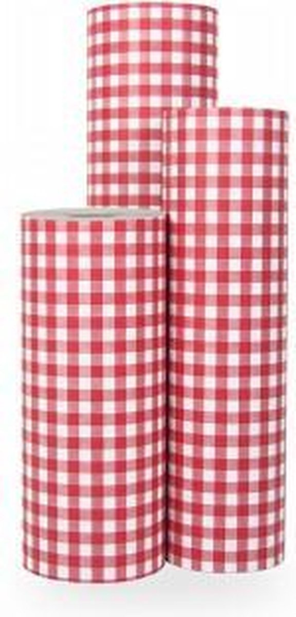 Emballage Cadeau Carré Rouge - Rouleau 30cm - 200m - 70gr | Rouleau de ...