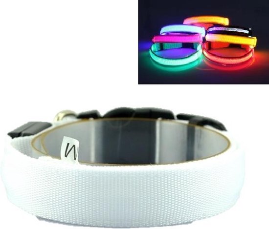 LED Halsband RGB- M | bol