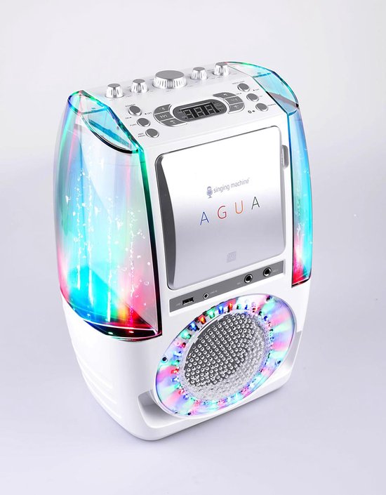 Singing Machine AGUA Karaoke Set Wit SML605 | bol.com
