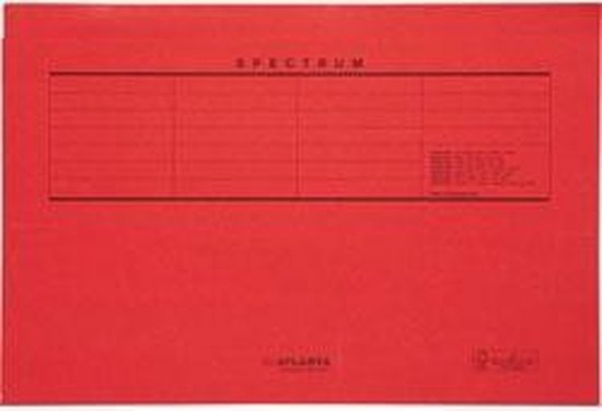 Dossiermap Secolor Rood Papier Ongelijkzijdig | bol.com