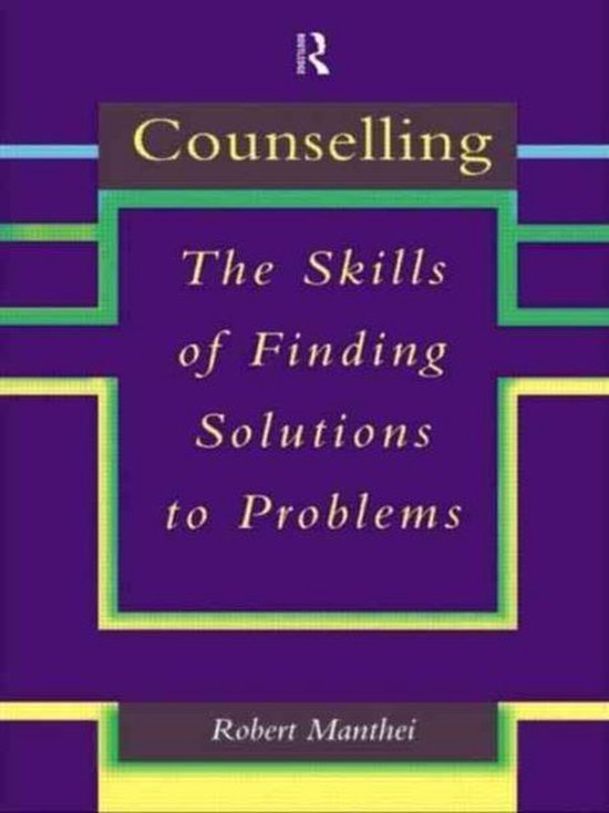 Counselling | 9780415162067 | Robert Manthei | Boeken | bol.com