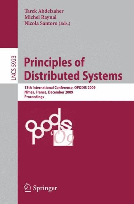 Principles of Distributed Systems | 9783642108761 | Boeken | bol.com