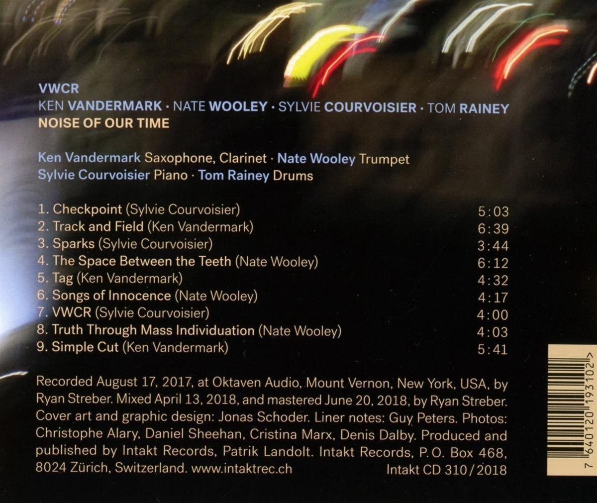 Ken Vandermark, Nate Wooley, Sylvie Courvoisier - Noise Of Our Time (CD ...