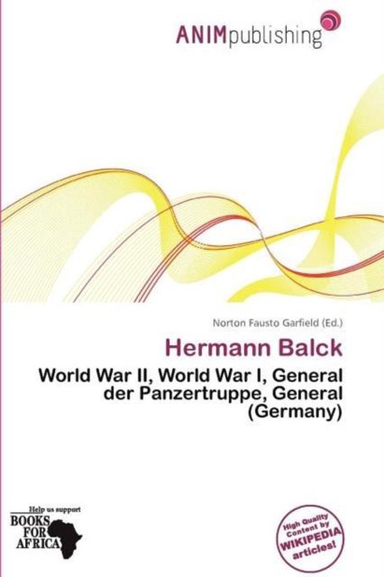Hermann Balck | 9786137365922 | Boeken | bol.com