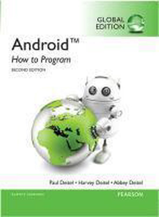 Android How To Program Global Edition | 9780273793397 | Paul Deitel ...