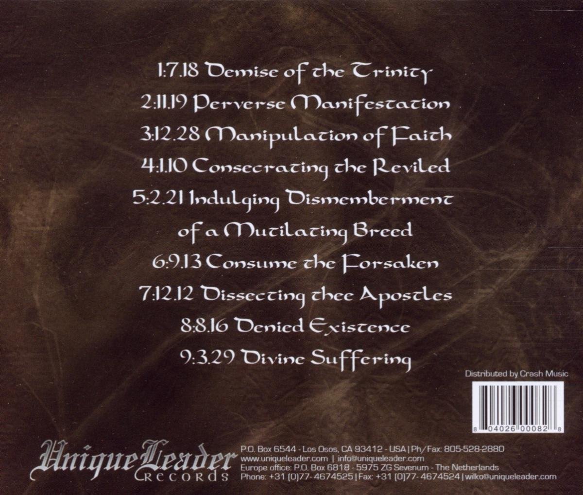 Consume The Forsaken, Disgorge | CD (album) | Muziek | bol.com