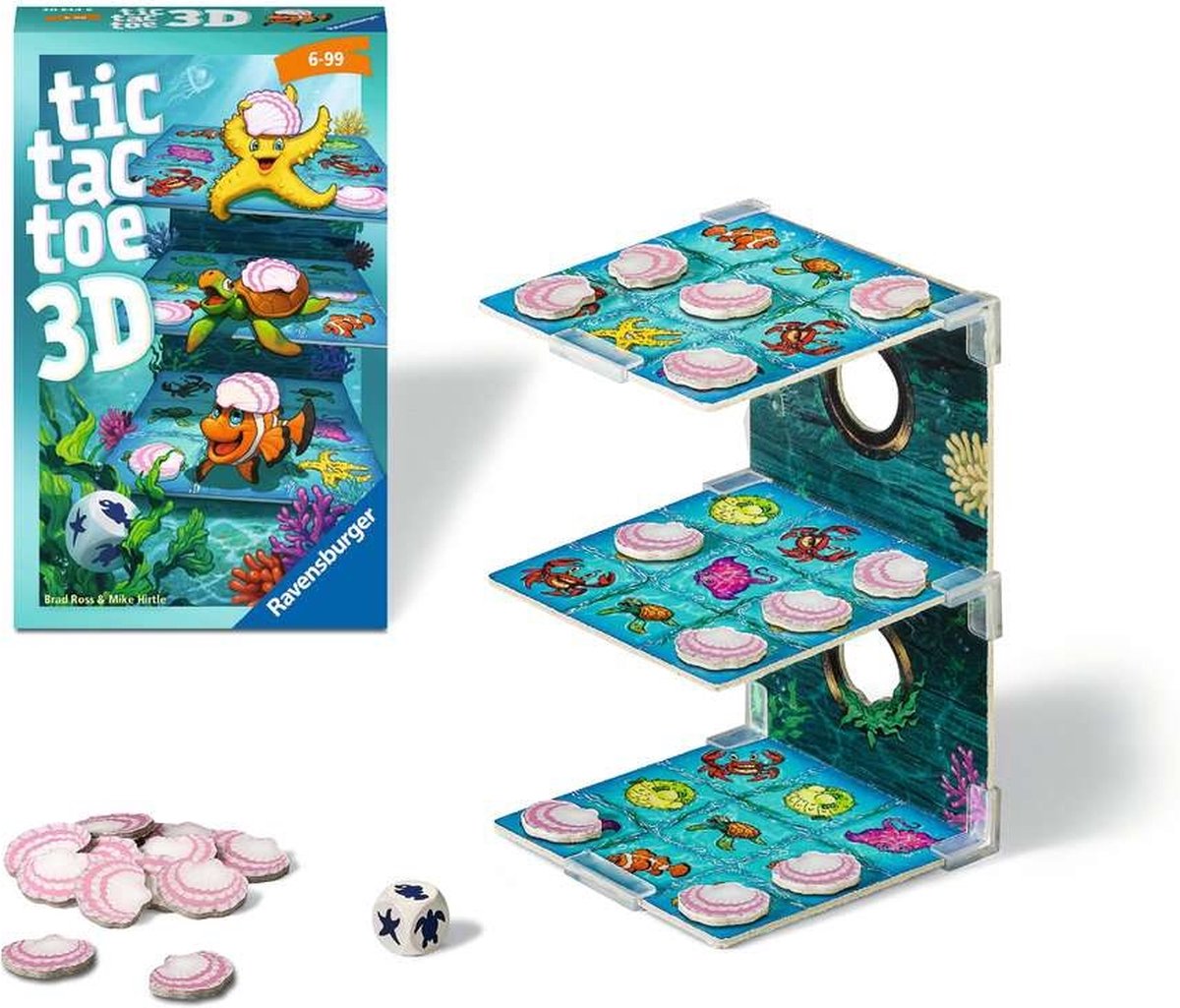 Ravensburger Tic Tac Toe 3D | Games | bol.com