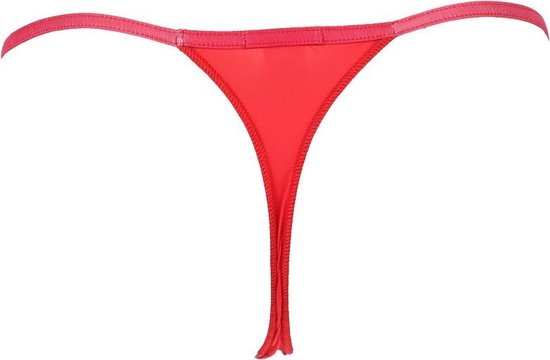 HOM Plume g-string (1-pack) - heren string - rood - Maat: L | bol