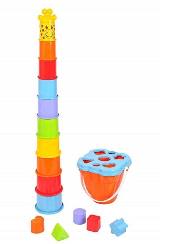 Stapel Blokken - Stacking Tower Stapelbekers | bol.com