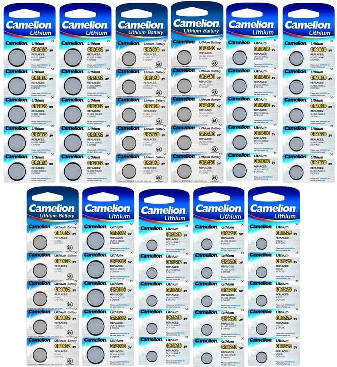 Camelion CR2032 3V Lithium knoopcellen - 5 stuks | bol.com