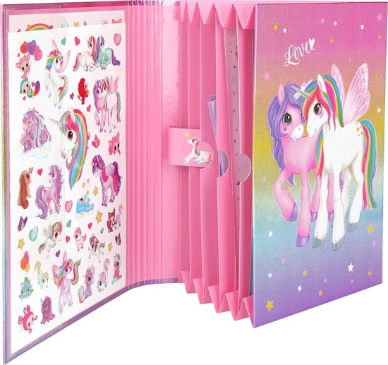 Ylvi Briefpapier in Vakjesdoos met Register Regenboogkleuren | bol