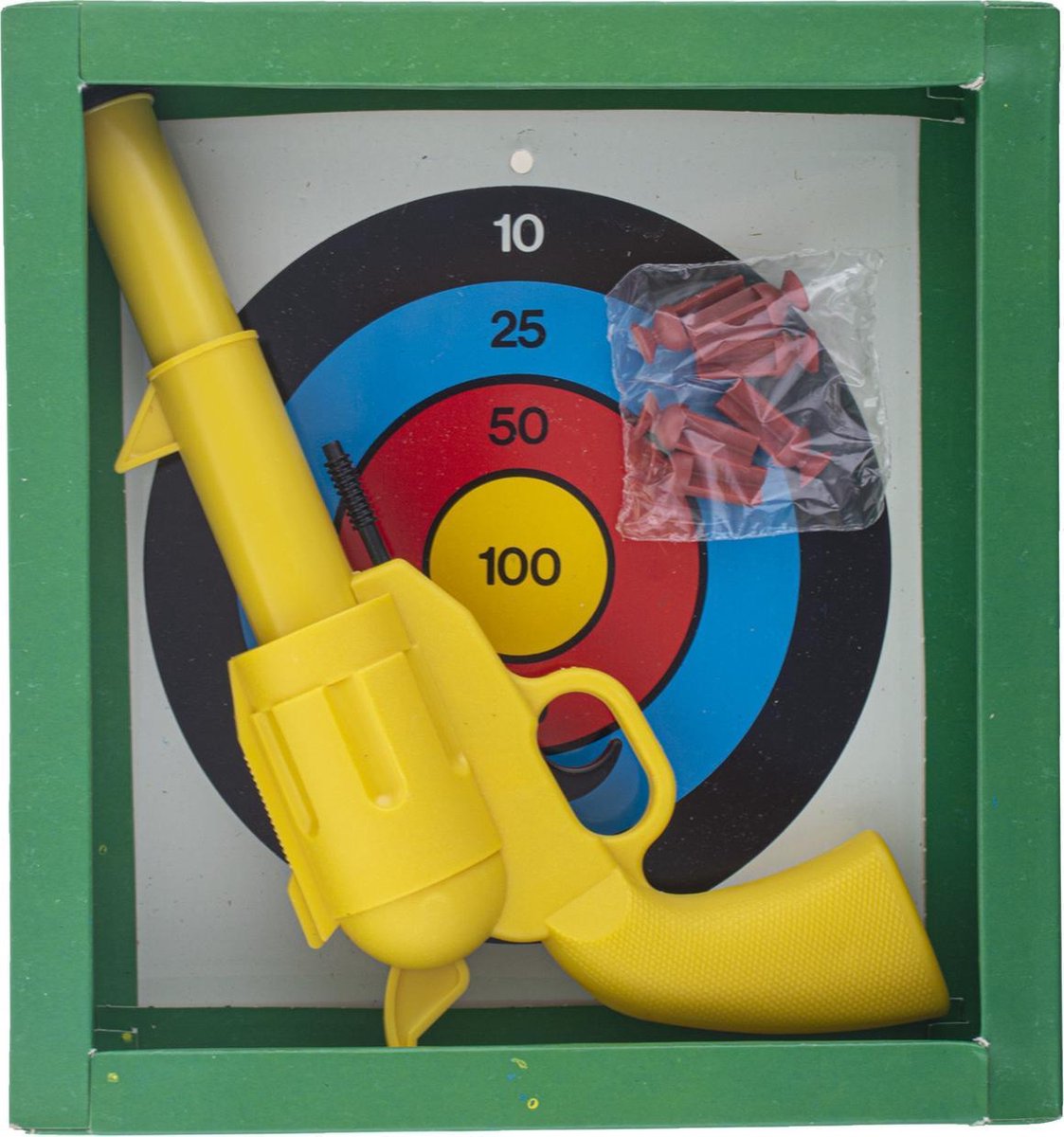 Schietspel - Speelgoedpistool + schietschijf - complete set | bol