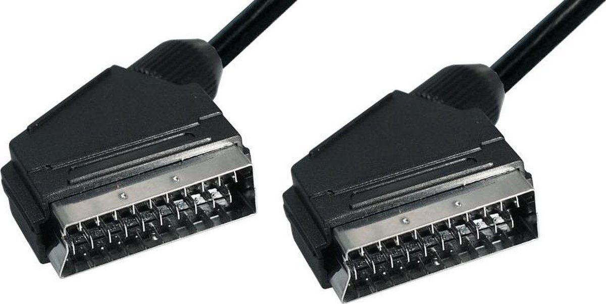 SCART Cable | SCART Male - SCART Male | 2.0 m | Black | bol.com