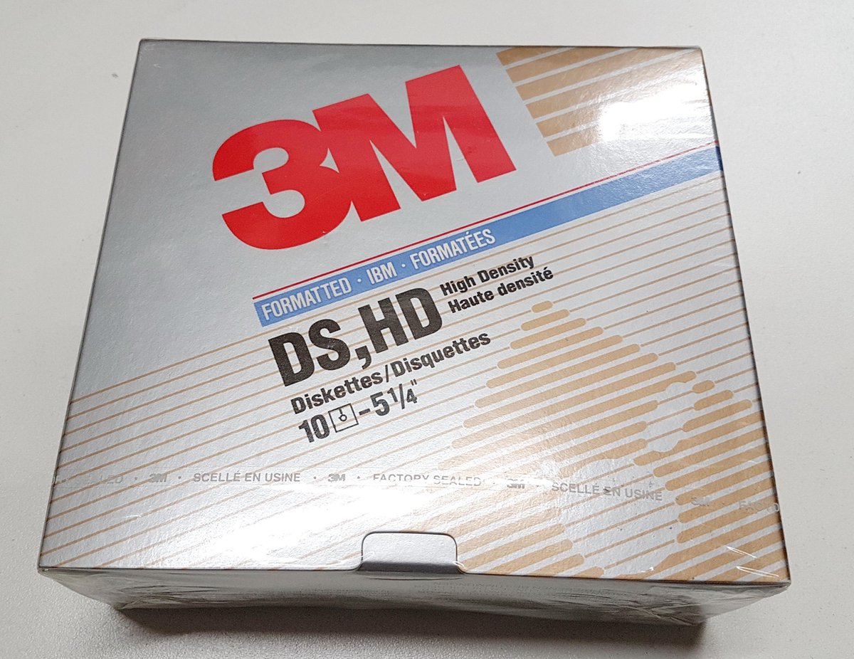 3M floppy disk 5 1/4" double density DS,DD FORMATTED (10 disk) new ...