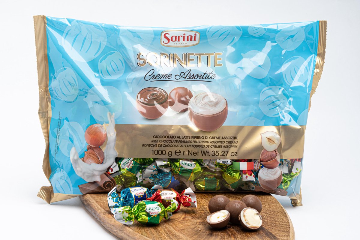 Sorini Chocolat au lait Noisettes Mix - 1 kg | bol.com