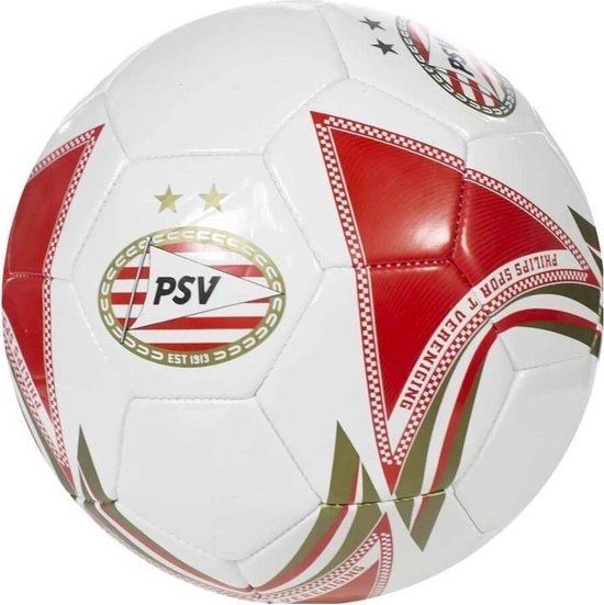 PSV - Bal groot pijlen: wit/rood | bol