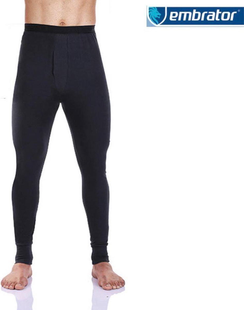 Embrator mannen Boxershort Thermo lang zwart maat L | bol.com