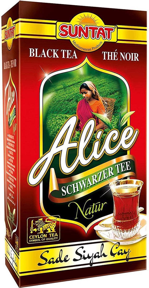 SUNTAT Alice Ceylon Thee Natur, ( 500 g) | bol.com