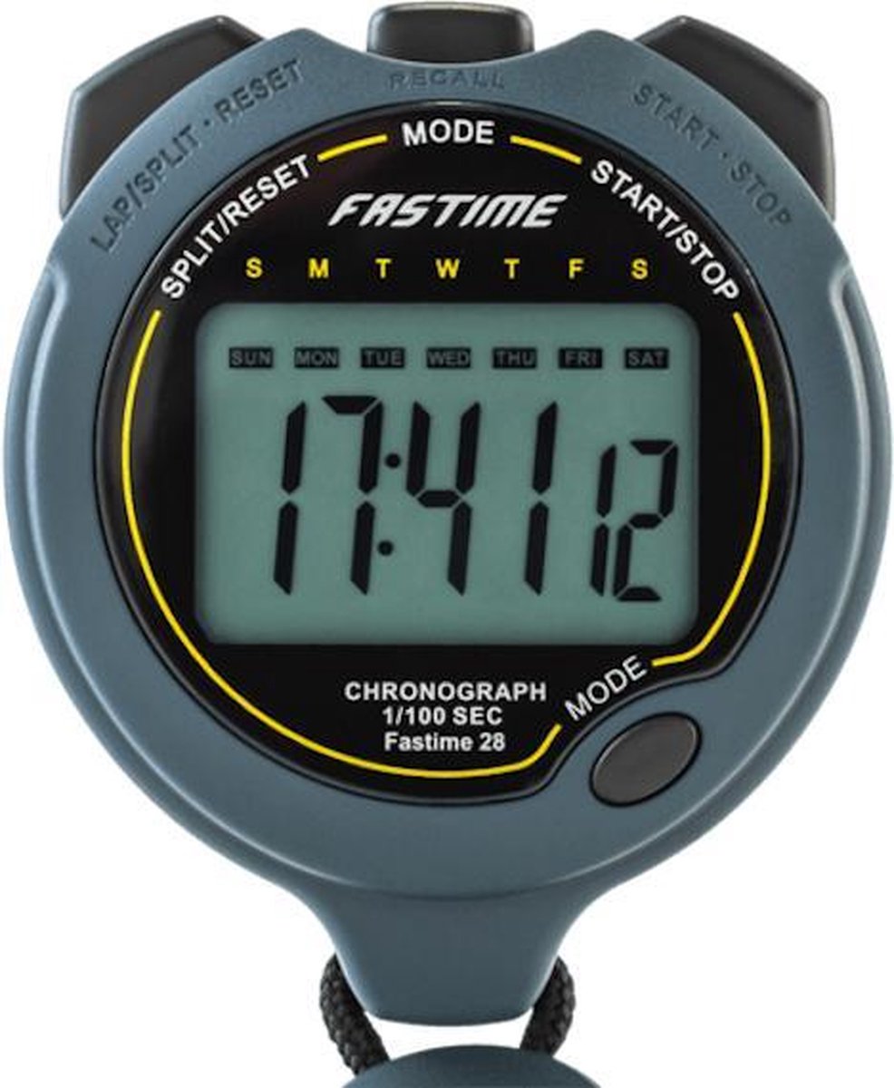 Fastime 28 Stopwatch - Grote cijfers | bol