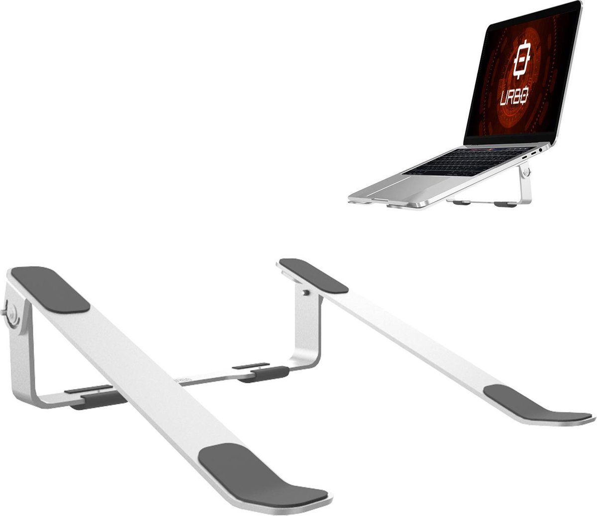 Urbo Berkel Laptop Standaard, Ergonomische Verstelbare Laptopstandaard ...