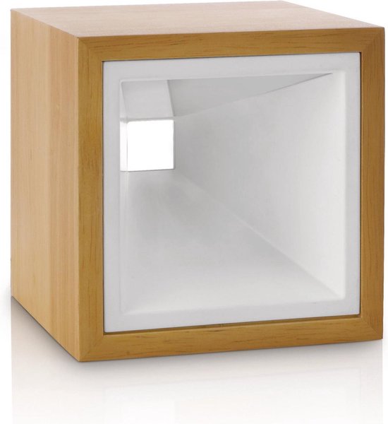 Philips InStyle Lampe à poser LED Kubiz, bois | bol.com