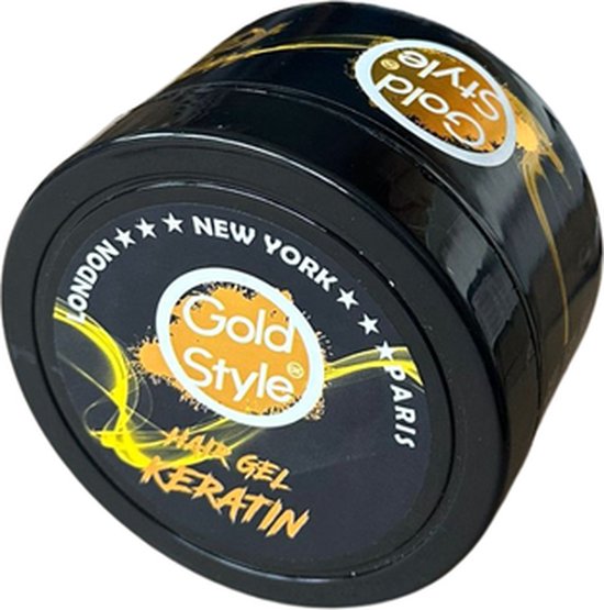 Gold Style - keratine Haar Gel 450 ml - Styling Haar Wax - Haar Wax ...