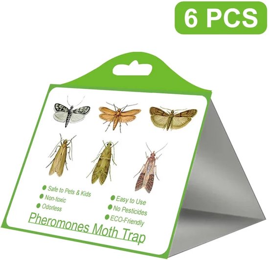 Mottenval – Voedselmotten & Meelmotten bestrijdingsval – Feromoonval ...