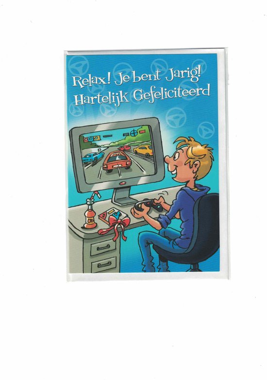 Wenskaarten - felicitatie - humor man - humor vrouw - verjaardag ...