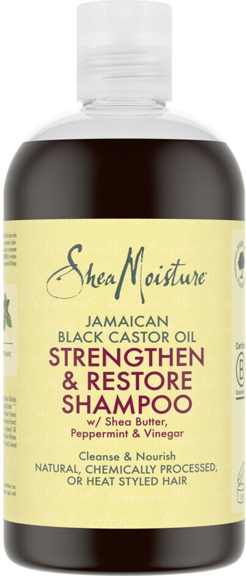 6x Shea Moisture Jamaican Black Castor Oil Strenghten & Restore Shampoo ...