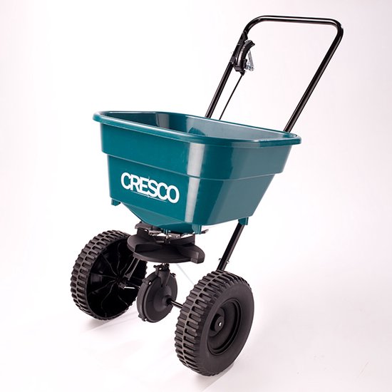 Strooiwagen voor zout 25 liter | Voor strooizout - Kunstmest - Zaad ...