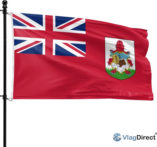 VlagDirect - Bermudaanse vlag - Bermuda vlag - 90 x 150 cm. | bol