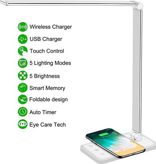 IMENGINE Bureaulamp Led - Leeslamp Staand - Leeslampje voor Boek ...