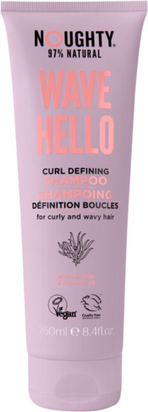 Noughty Wave Hello Shampoo - Voor golvend & krullend haar - 250 ml | bol