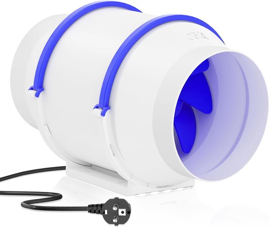150 mm buisventilator rookafzuiging - stil - EU-stekker - inline ...