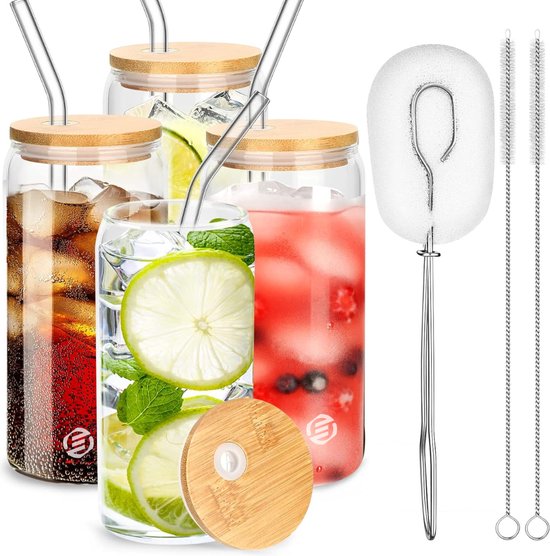 Equivera Frisdrankglazen - Frisdrankglazen - Glazen voor Frisdrank ...