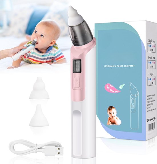 Solacis Neusreiniger baby - Neuszuiger baby - Elektrische neuszuiger ...