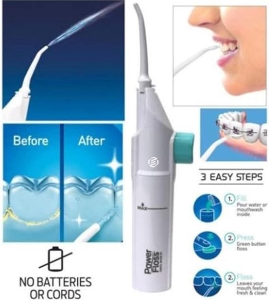 Equivera Water Flosser - Oral Irrigator - Electric Flosser - Water ...