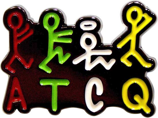 A Tribe Called Quest - Stick Figures Logo Pin - Multicolours | bol