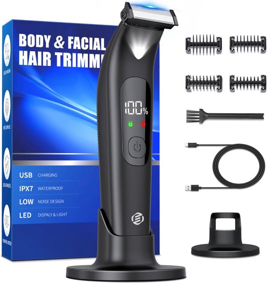 Equivera Bodygroomer Mannen - Trimmer Heren - Body Trimmer Mannen ...