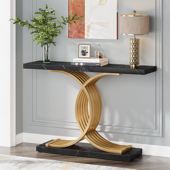 TRIBESIGNS - Modern Console Tafel - Dressoirtafel Met Geometrische ...