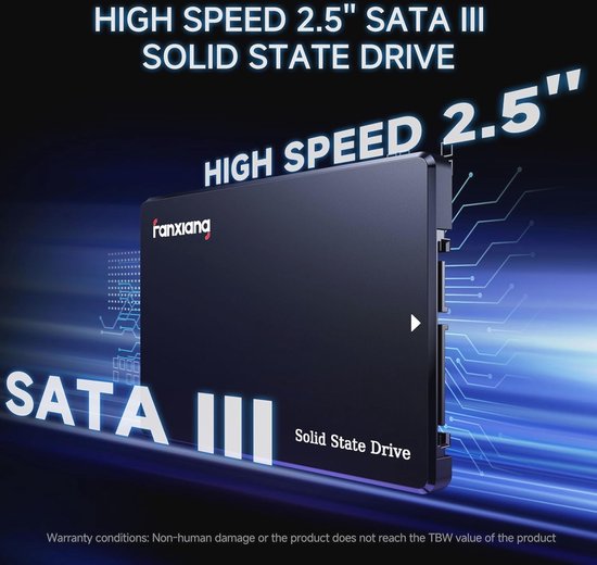 2 TB SATA III 2.5 inch QLC SSD | 550 MB/s Lezen, 500 MB/s Schrijven | Interne SSD voor... | bol