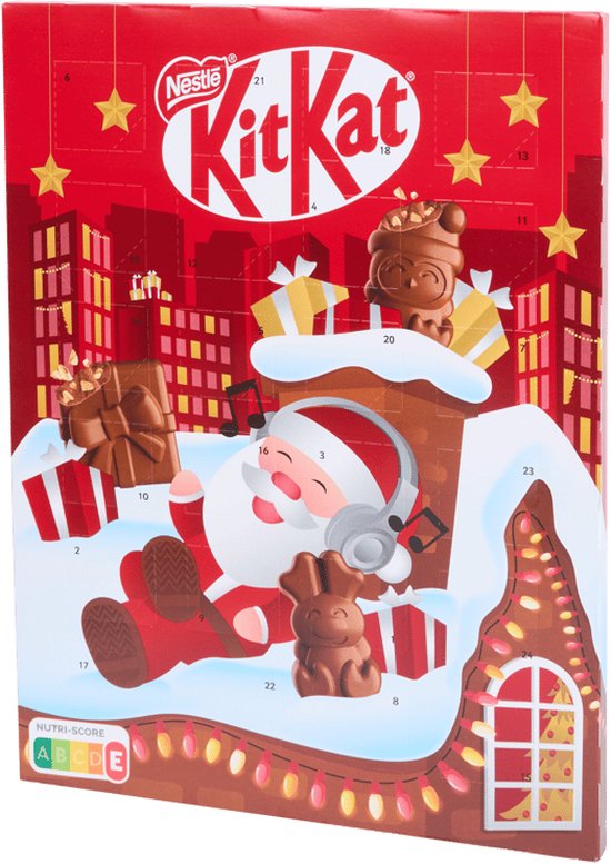 Nestlé Kitkat Adventkalender - 85g | bol