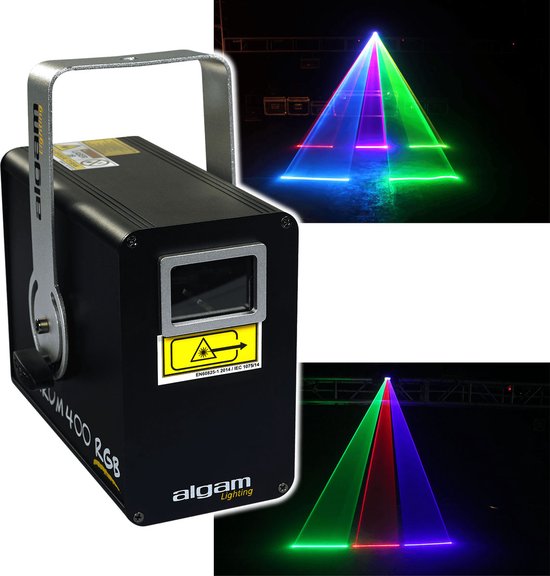 Algam lighting Spectrum400RGB animatie laser | bol